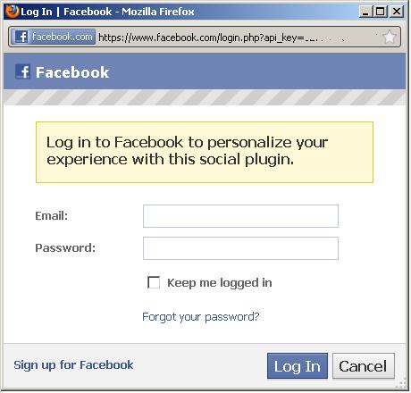 Putting a Facebook "like", "send" or "share" button on your blog ...