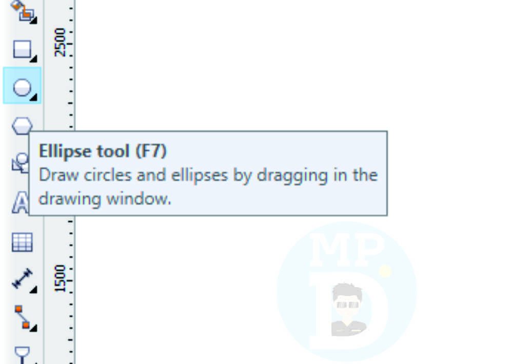 Membuat Lingkaran Menggunakan Eclipse Tool di CorelDRAW - MP Tutorial ...