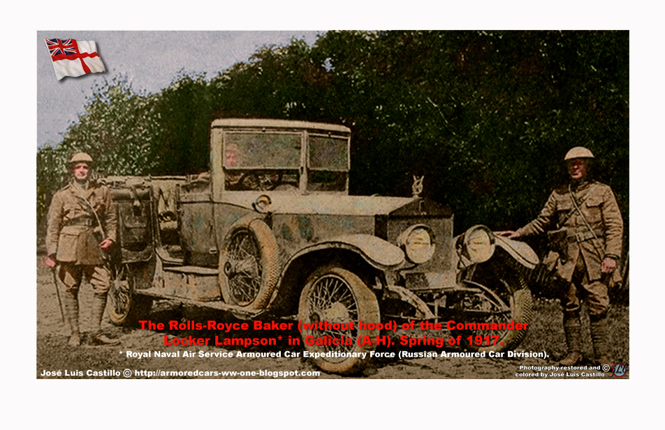 Armored Cars in the WWI: The Rolls-Royce-Baker Staff Car of the ...