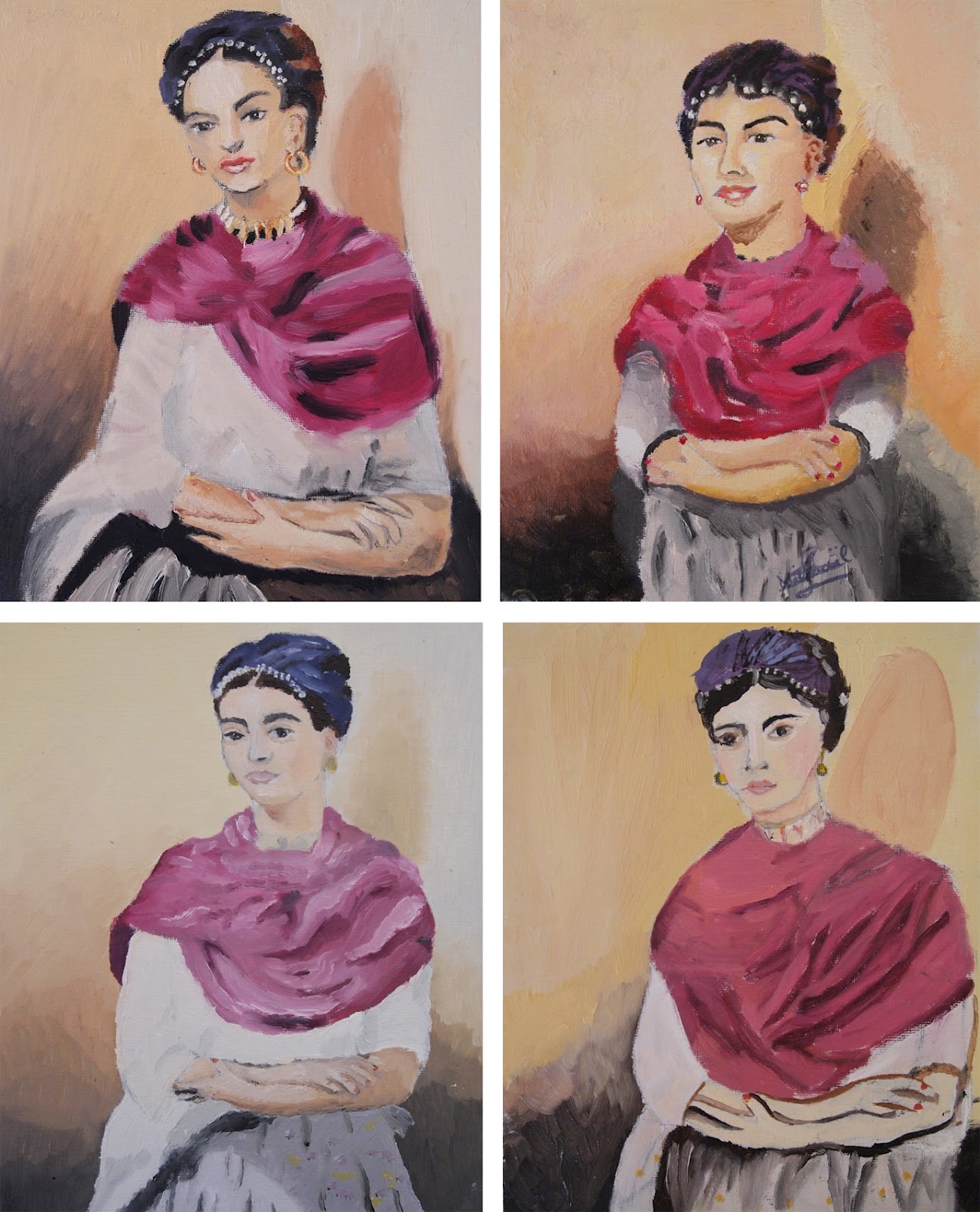 Atelier des enfants AMA: A partir des portraits photographiques de ...