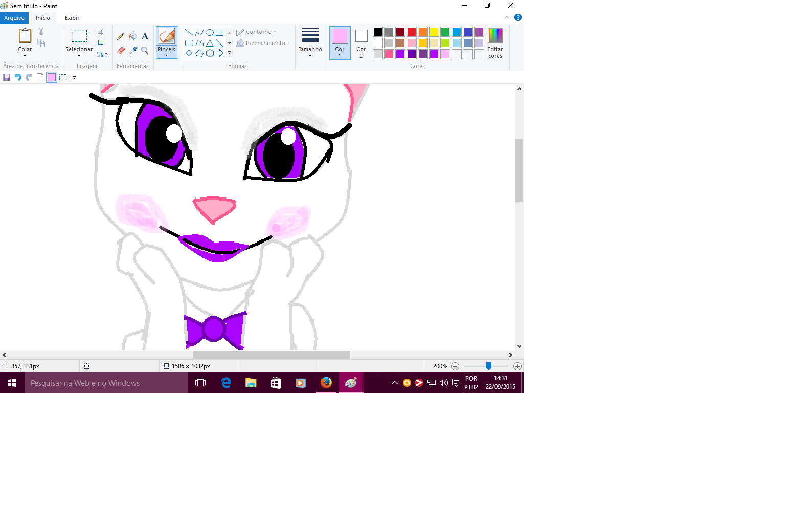 Tudo sobre My Talking Angela : Como fazer um desenho da sua angela(cat)