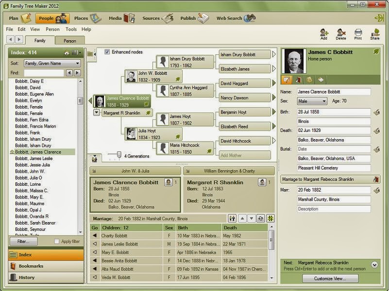 AK'S Genealogy Research: Family Tree Maker vs RootsMagic Software