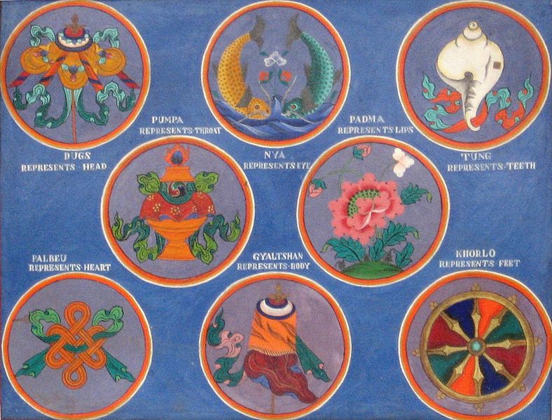 Mind Body Spirit Odyssey: The Eight Auspicious Symbols