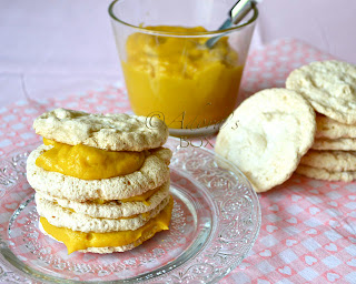 Adora's Box: WHITE CHOCOLATE AND MANGO MINI SANS RIVAL