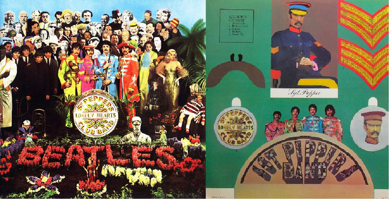 pinturamadrid: peter blake - portada para el album Sgt. Pepper´s Lonely ...