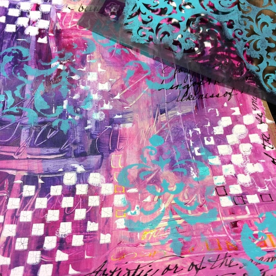 FRIENDS in ART: An Abstract Journal Page