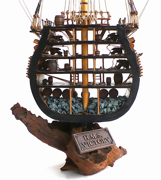 The Great Canadian Model Builders Web Page!: HMS Victory Cutaway