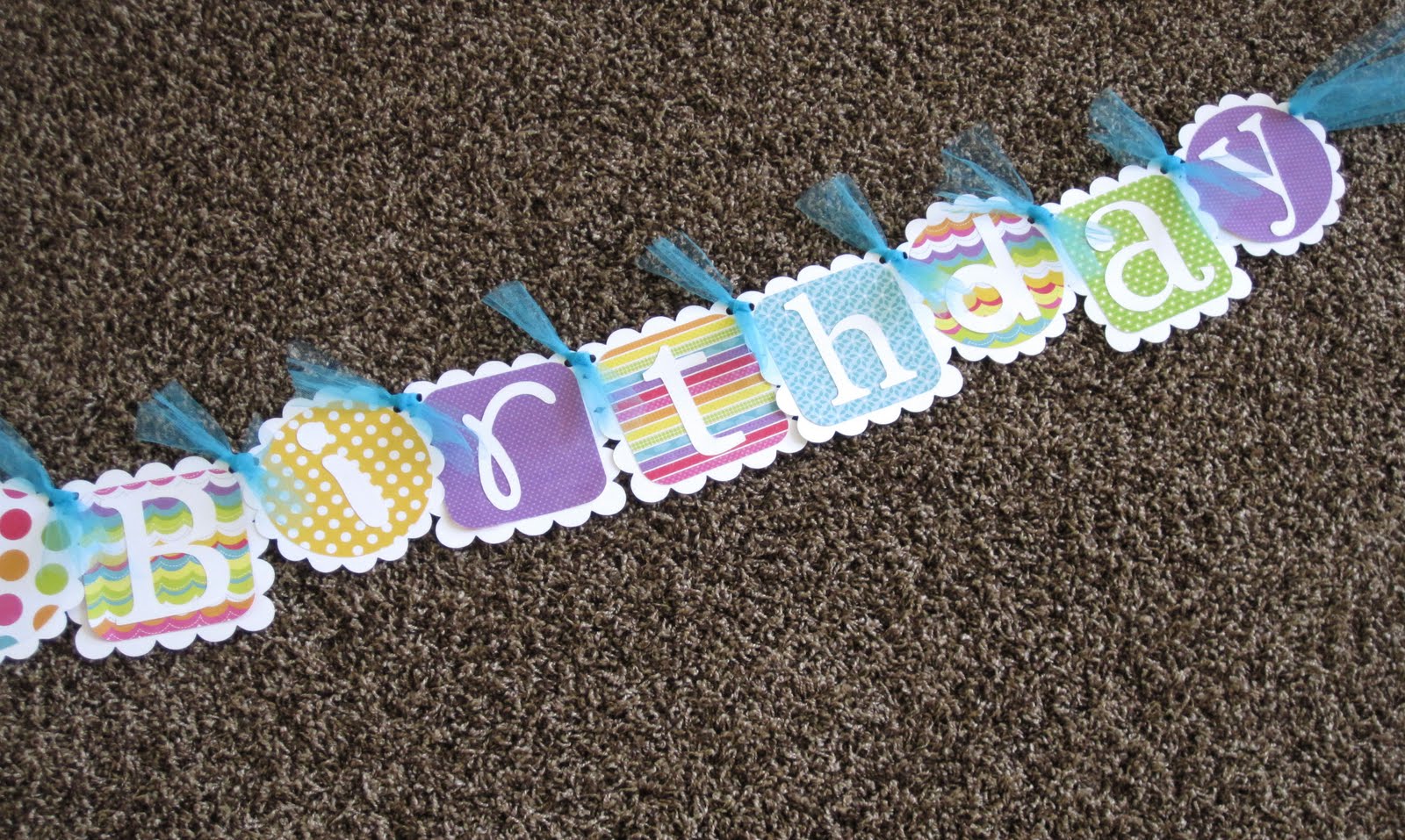 Everyday Celebrations Happy Birthday Banner Using The Cricut Everyday Celebrations Happy Birthday Banner Using The Cricut