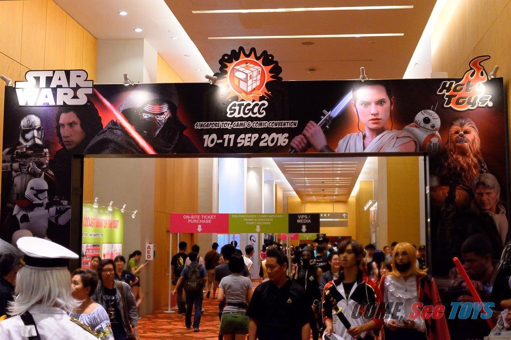 Come, See Toys: Singapore Toy, Game & Comic Convention (STGCC) 2016 - Recap