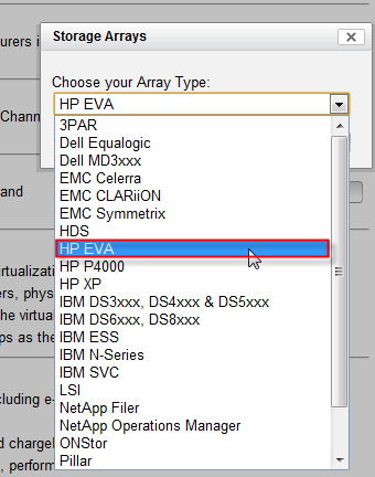 自由人、自由事: Solarwinds Storage Manager - HP EVA 設定篇
