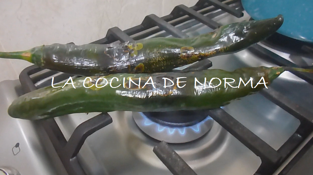 RAJAS DE CHILACAS CON CREMA - La Cocina de Norma