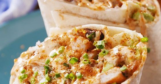 Old Bay Shrimp Burritos - The Country Cook Easy Recipes