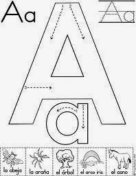 El profe y su clase de PT: Grafo-motricidad. Letras del abecedario.