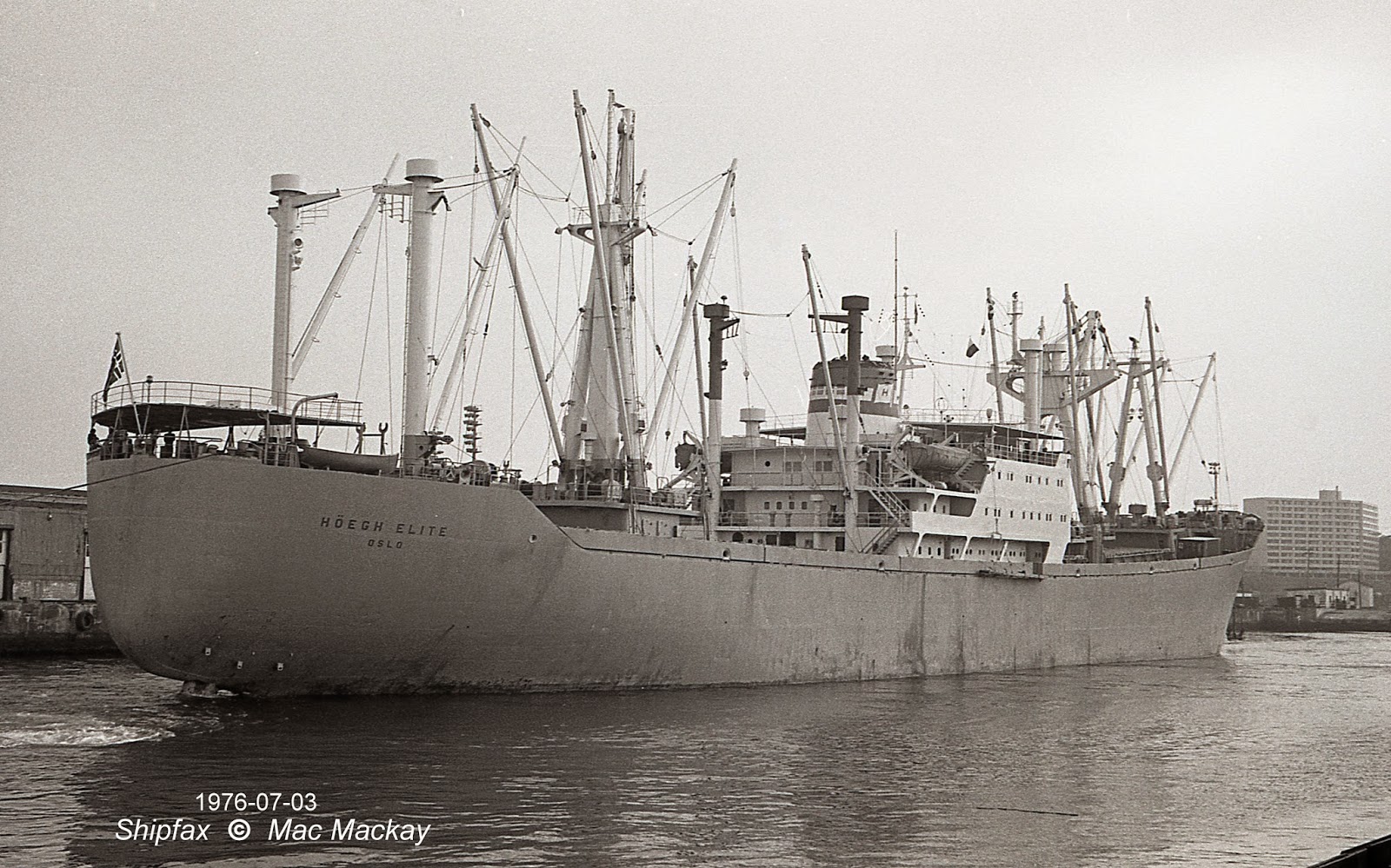 Shipfax: Höegh Lines transition era 1970s and 1980s