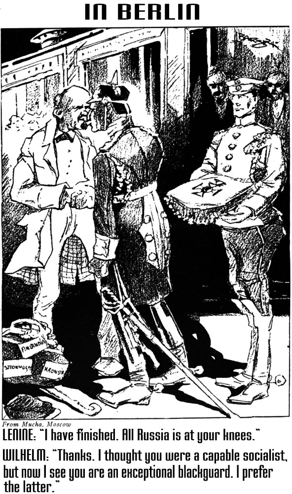 Berge's Cartoon Blog: Russia's October Revolution