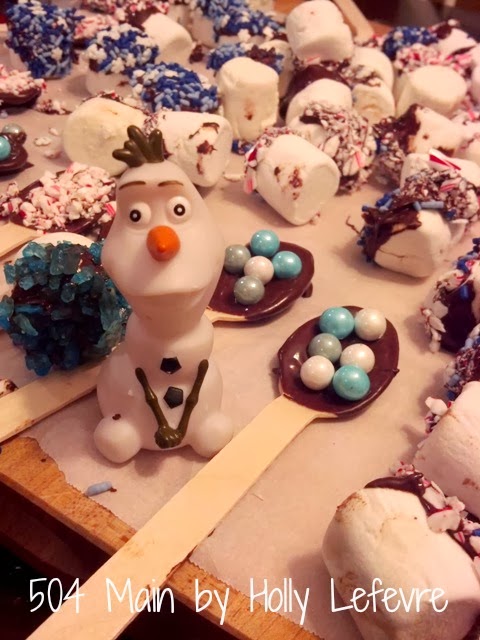 504 Main by Holly Lefevre: Disney FROZEN Fun and Snowman Cocoa Treats ...
