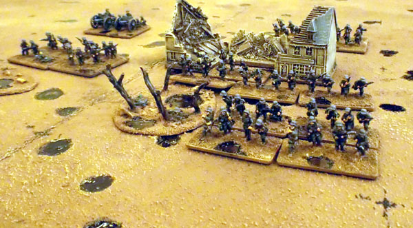 Tom's Toy Soldiers: Square Bashing British v Germans