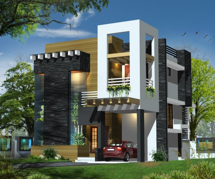3D Front Elevation Design | Ghar ka Design