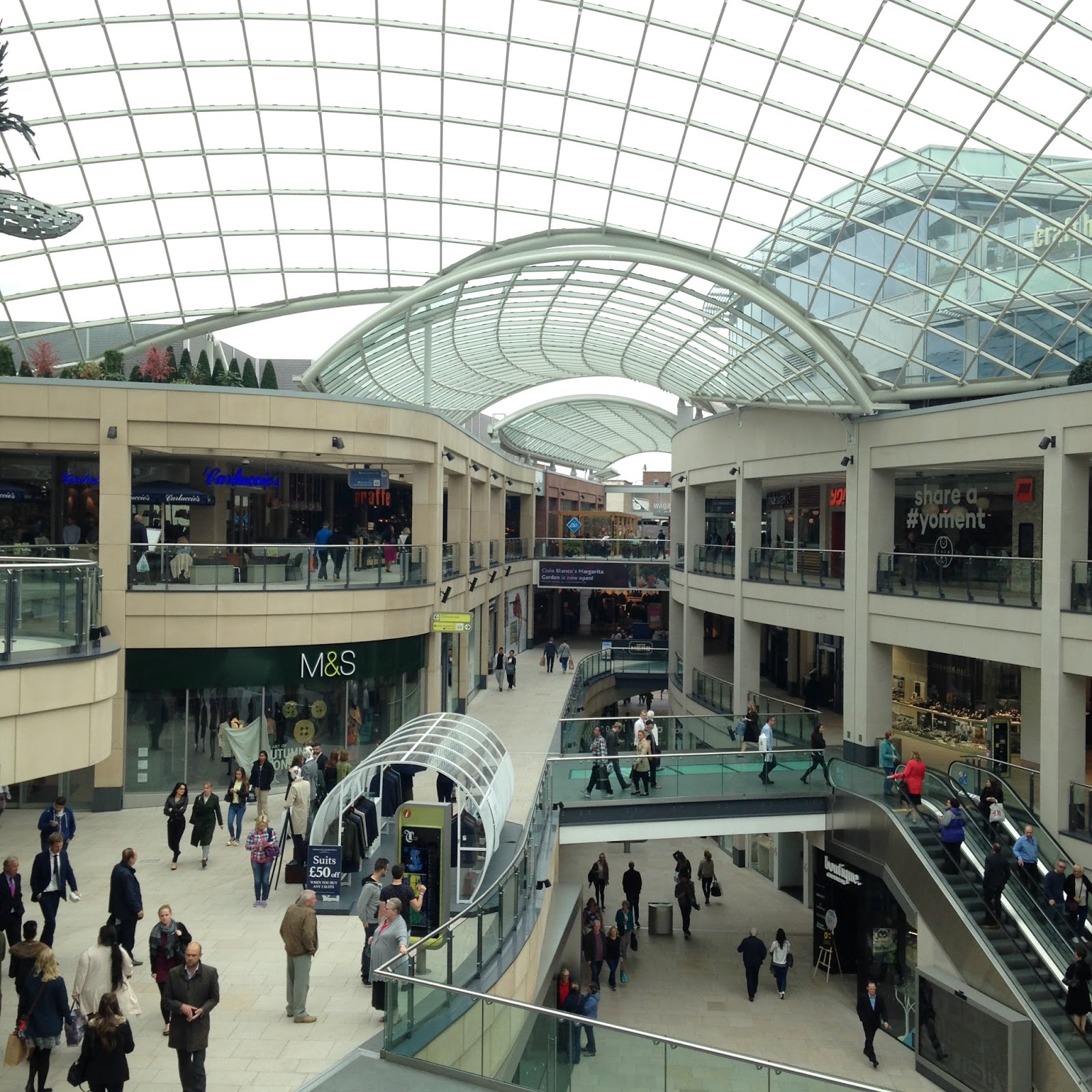 Outfit: Maxi Dress and Denim Jacket for Shopping in Leeds - What Lizzy ...