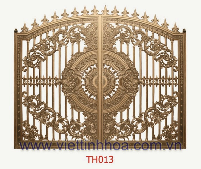 Mẫu Cổng Nhôm Đúc TH 013 Hồ bơi, xây dựng, thiết bị, thi công ...