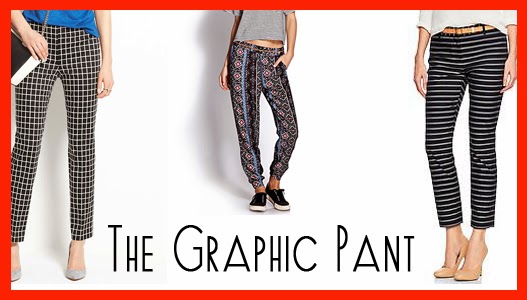 Girl It Up!: Spring 2014 Trends in Pants: Graphic Prints
