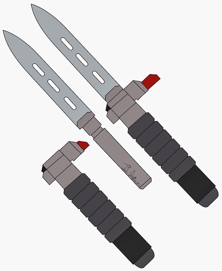 Sailing on the Astral Sea: Weapons & Warriors: The Ballistic Knife of ...