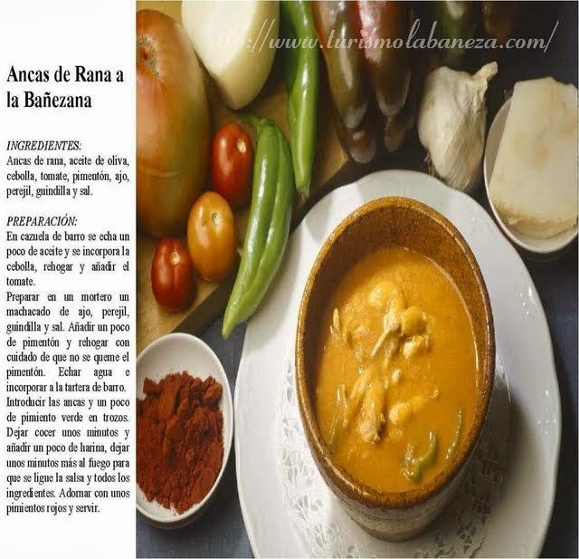 Ancas de rana "de la bañeza"