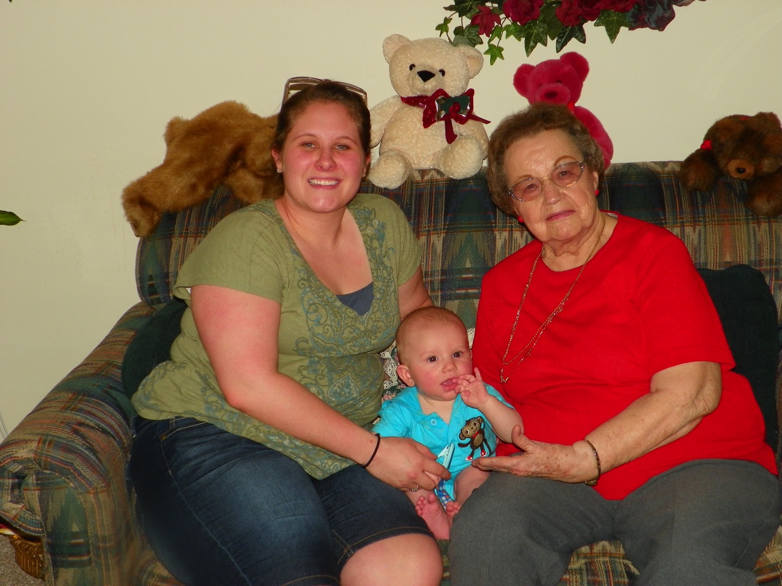 Alli Rene Burnett: Great Grandma Ethel and Gavin