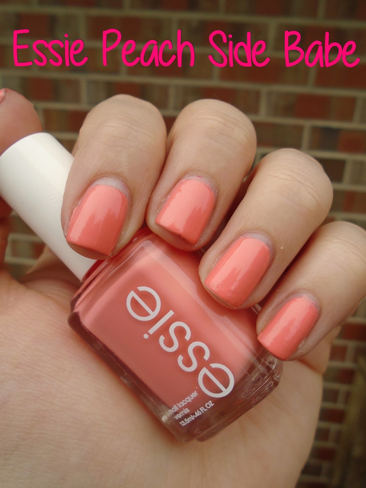 KatchingUpWithKaitlyn: Nail Polish Review: Essie Peach Side Babe