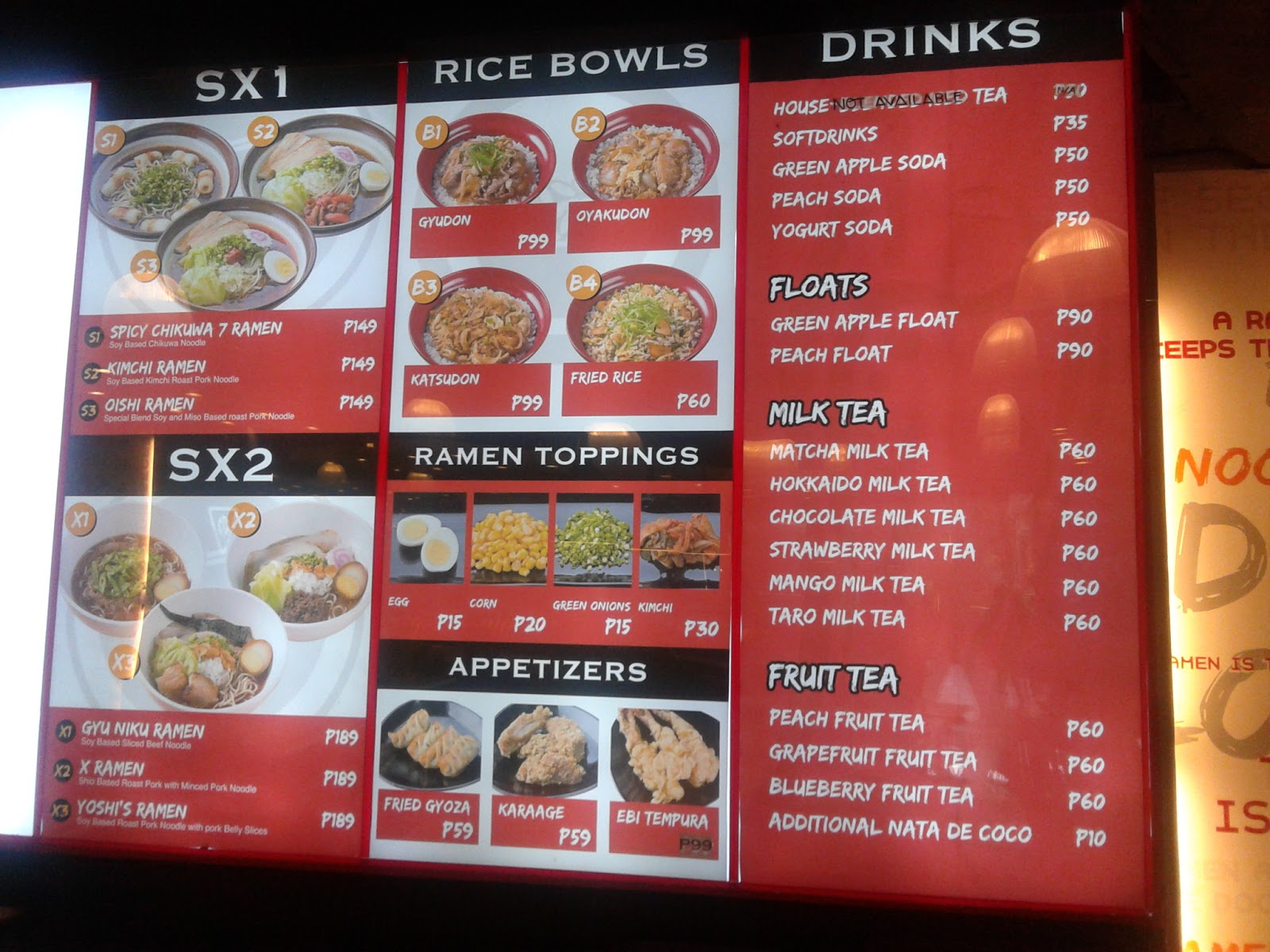 Dubious Lexicon: Ramen X = Happy Soup