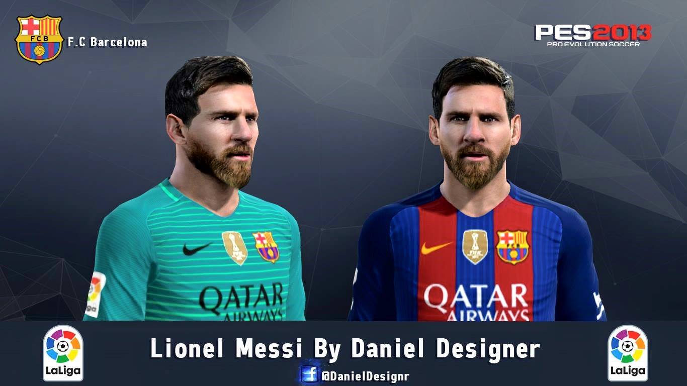 pes-modif: PES 2013 Lionel Messi face By Daniel Designer