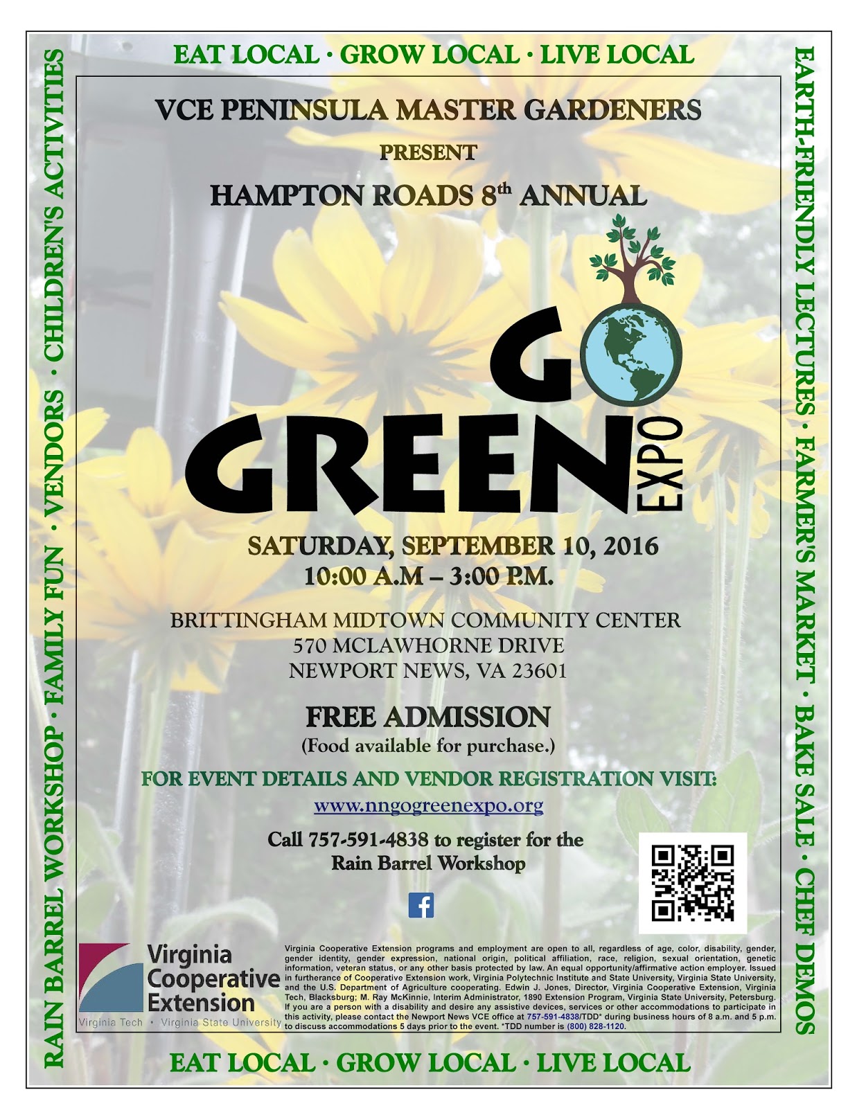 Virginia Cooperative Extension Master Gardener Program: 2016 Go Green ...