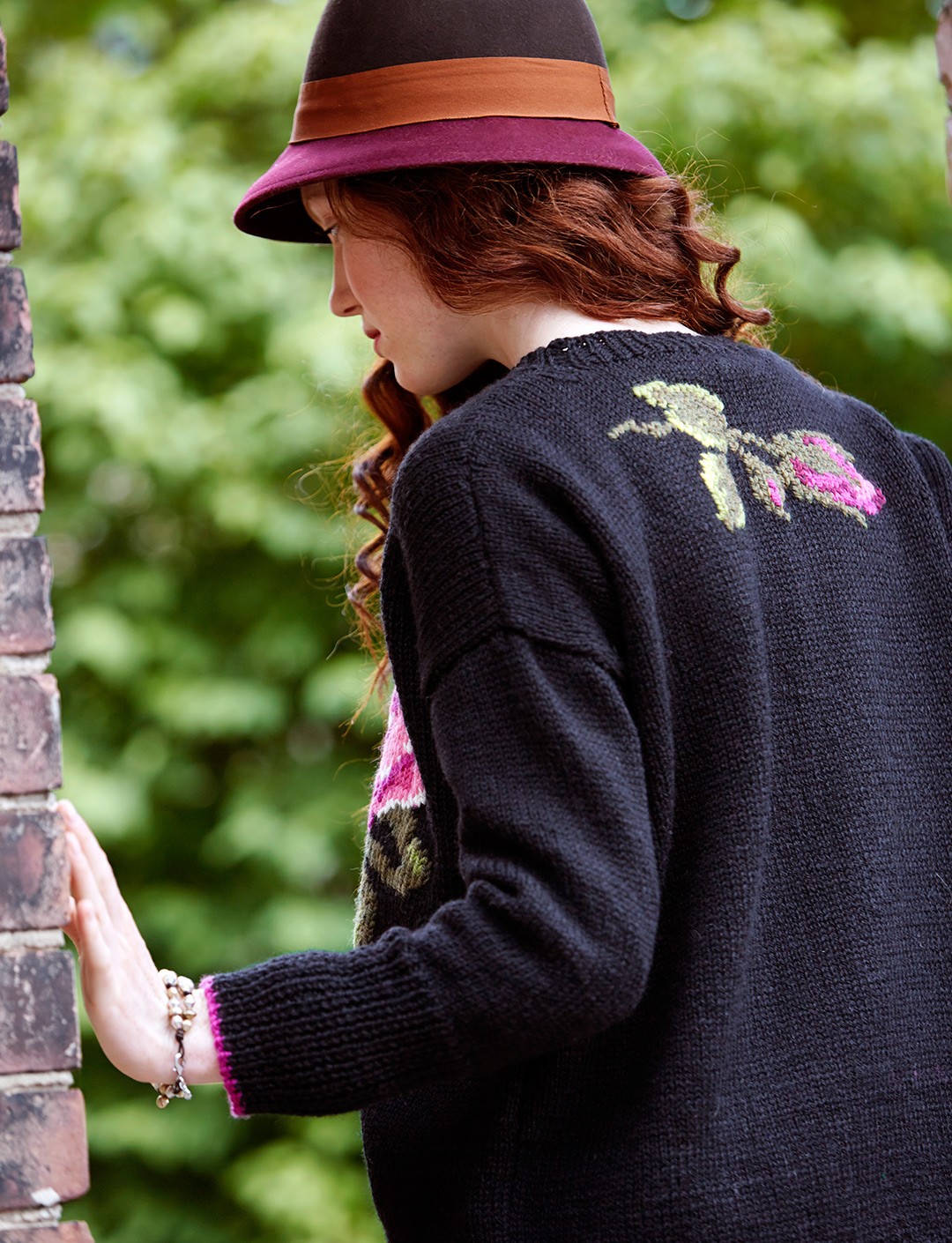 Irina: Flower Jumper. Patterns.