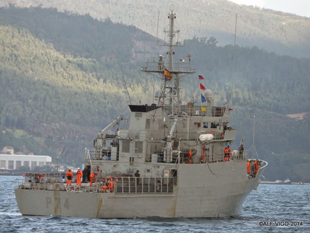 ALF Y SU MUNDO NAVAL: P74 ATALAYA en VIGO