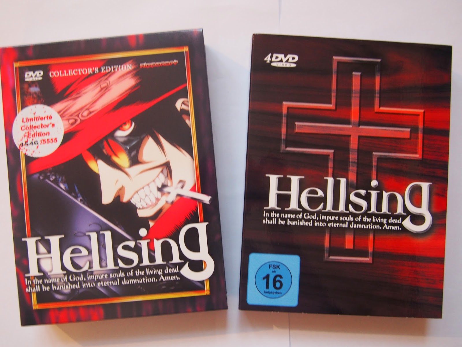 We Love Japan: Review: Hellsing TV - Collector´s Edition DVD Box