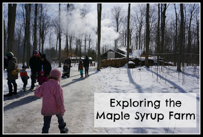 Outdoor Play Party ~ Exploring the Maple Syrup Farm