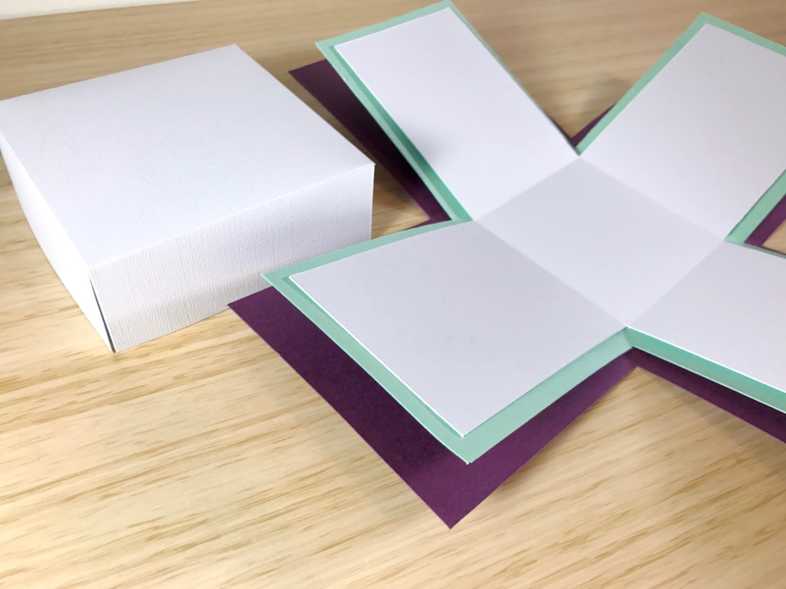 Explosion box (4 inch cube) - tutorial