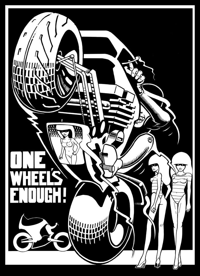 Mercenary Garage : One Wheel's Enough