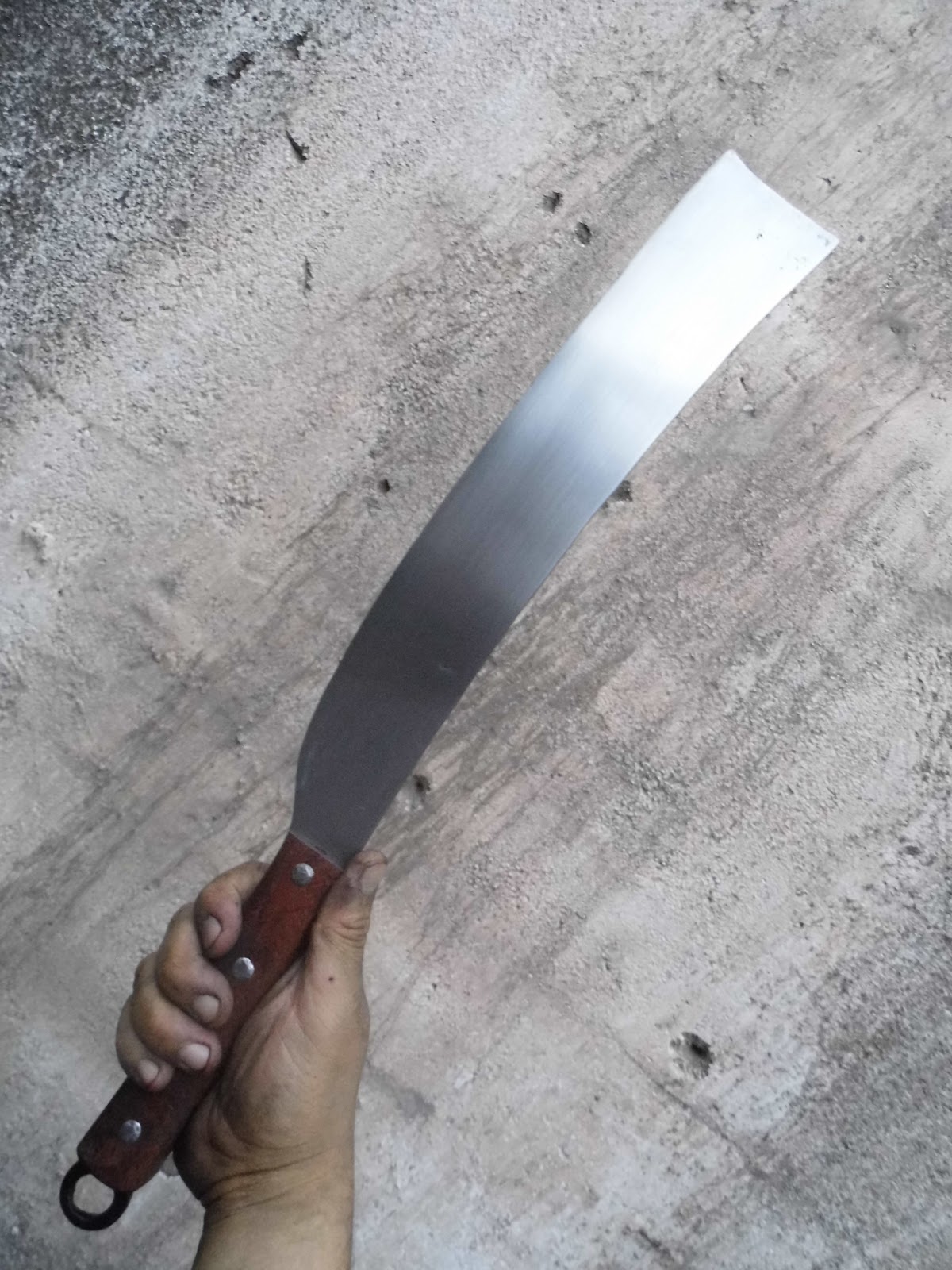 El INTENTO DE ARMERIA: Machete de Carnicero Medieval.