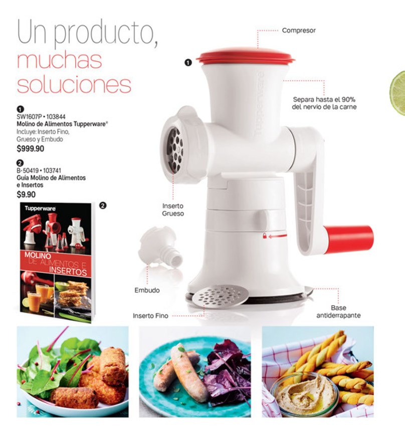 Tu Catalogo WEB: Molino de Alimentos Tupperware