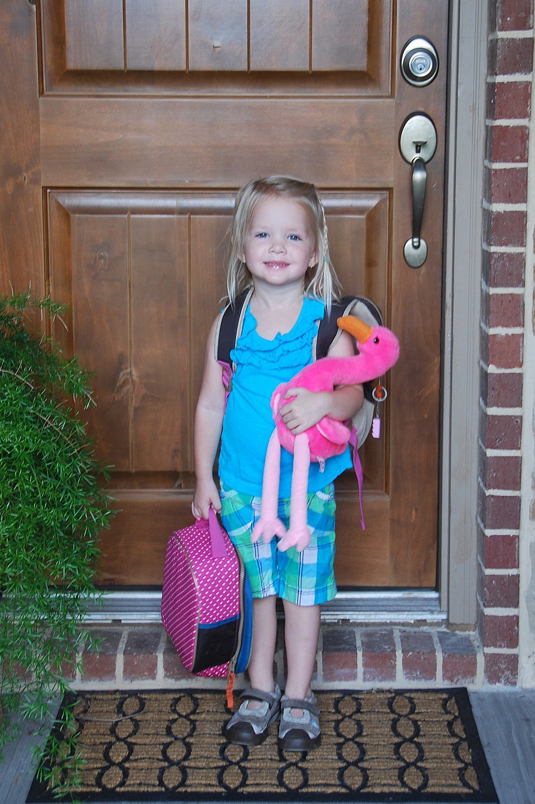 Soak it all in: Lauren's first day of school