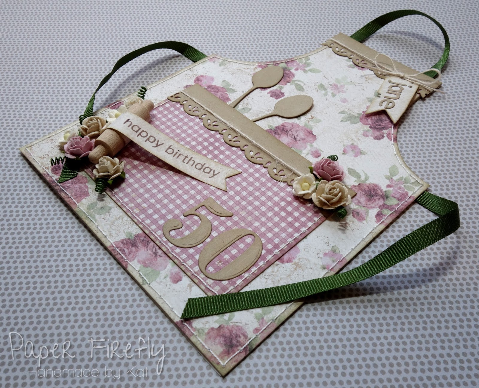 Paper Firefly: Baking apron