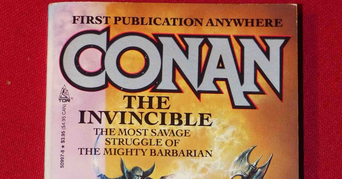 De boekenzolder: "Conan the Invincible" by Robert Jordan