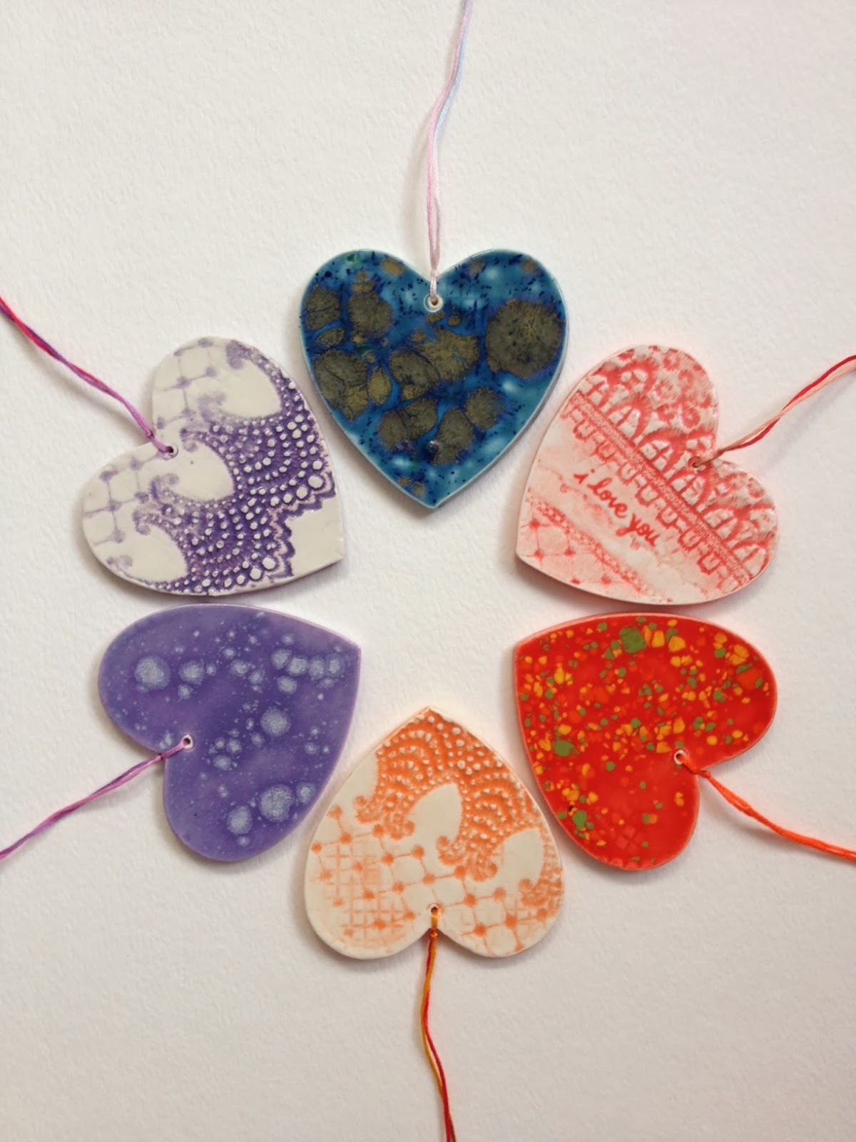 One Bunting Away: #4 - Ceramic Hearts
