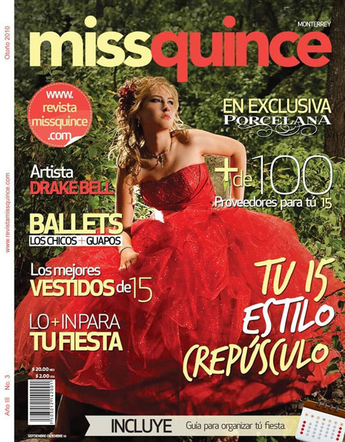 Gemelos Estudio: COLABORACIONES EN REVISTA MISS QUINCE.