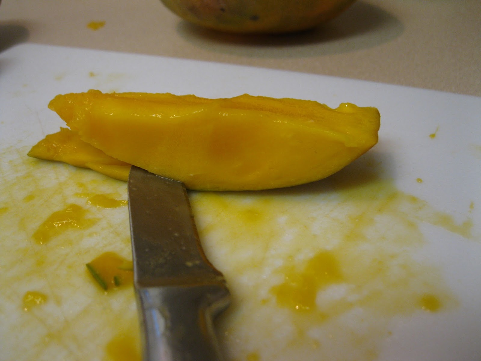 So There.: How To Peel a Mango - Step by Step Tutorial with Photos