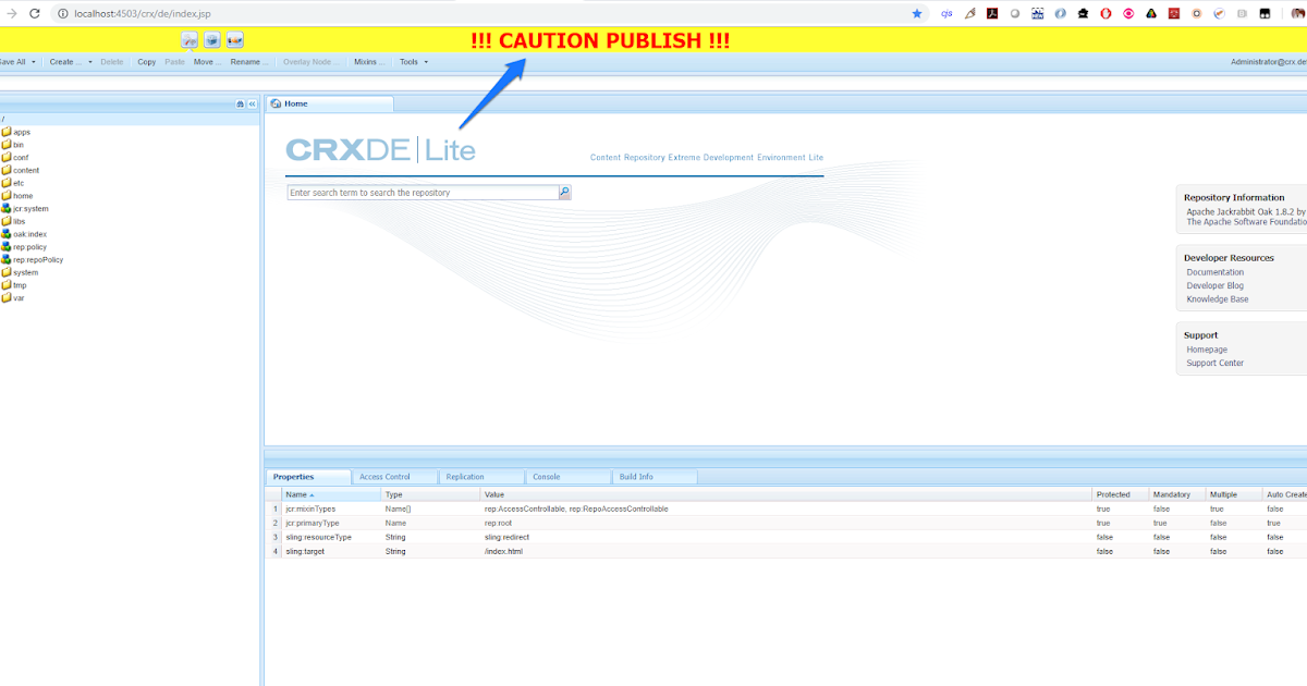 Experiencing Adobe Experience Manager (AEM, CQ): AEM 6420 - CRXDE ... Experiencing Adobe Experience Manager (AEM, CQ): AEM 6420 - CRXDE ...