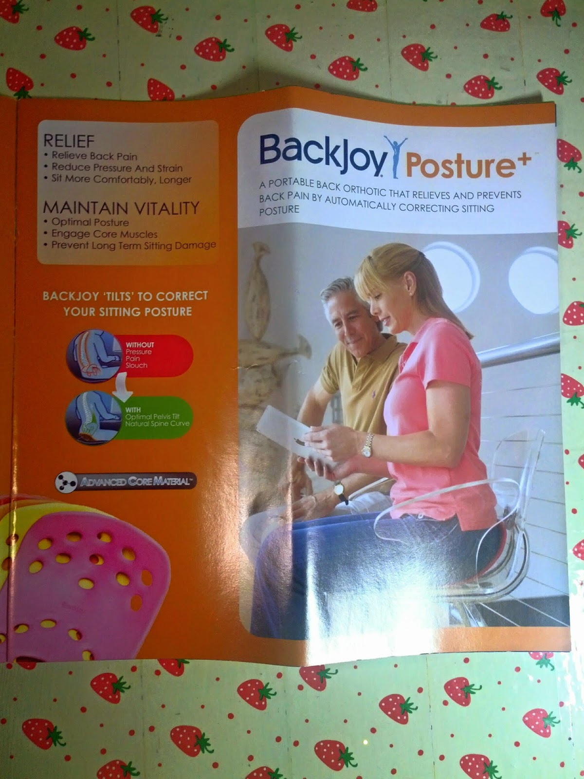 Manikang Hapon: BackJoy: Change your posture, Change your life