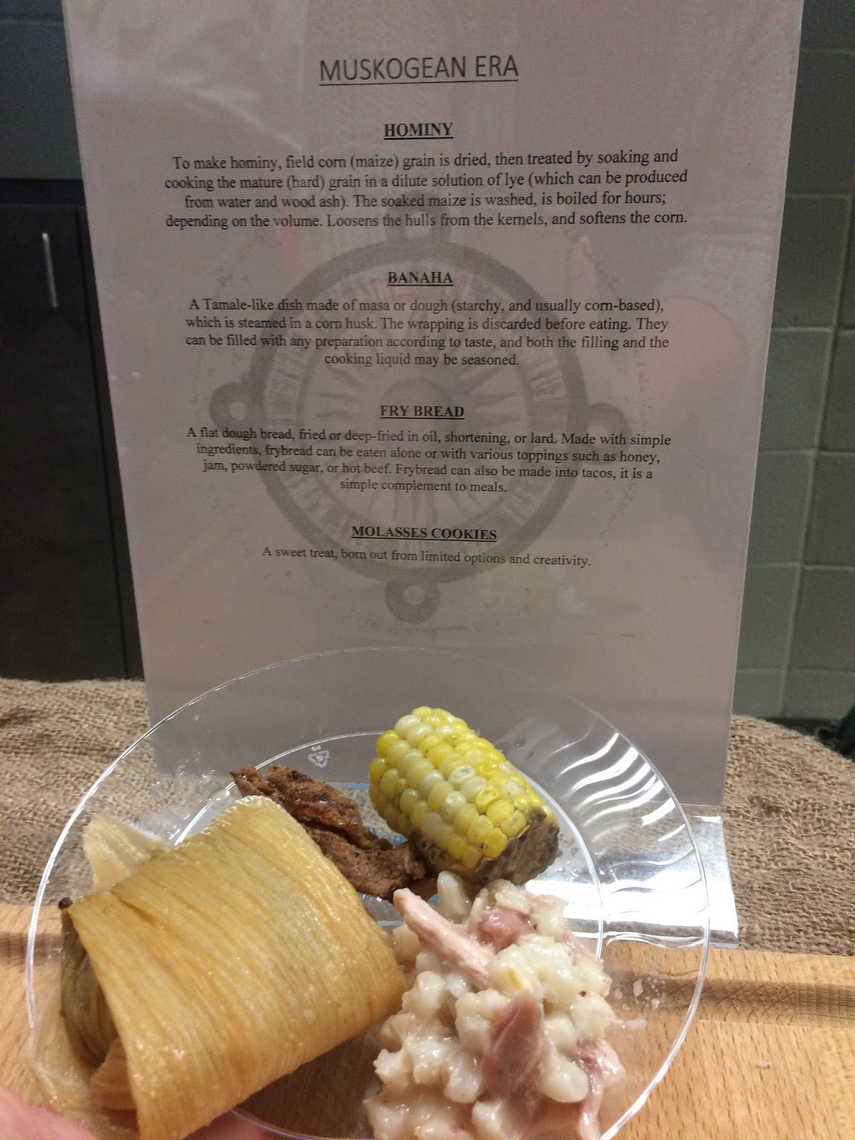 Heroes, Heroines, and History: Culinary Arts, Part I - Muskogean Era