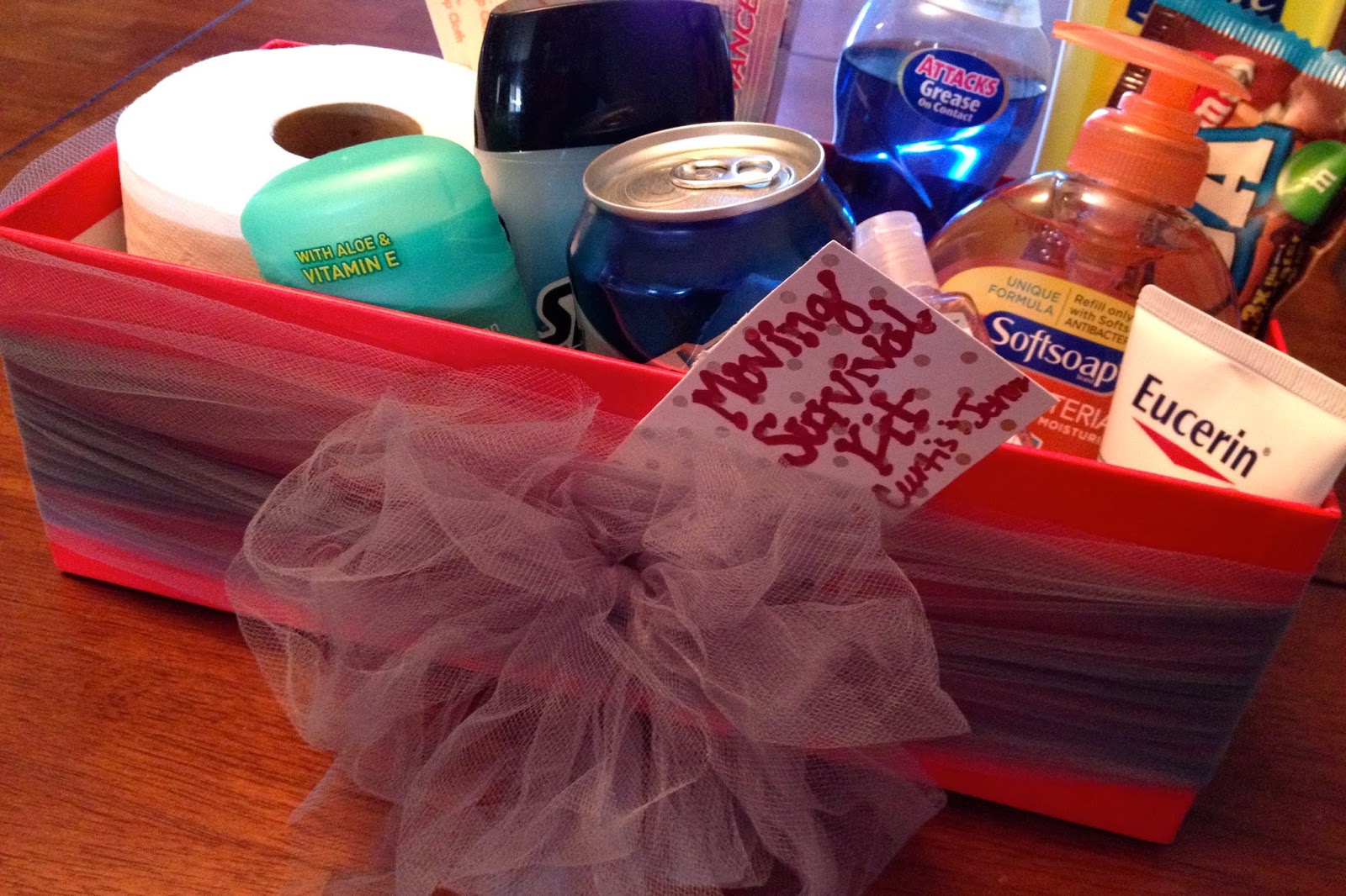 DIY Why Spend More: diy moving survival kit